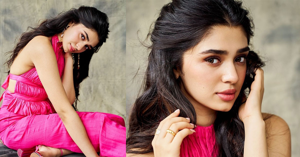 Krithi Shetty Stuns in a Purple Outfit, Krithi Shetty Latest Photoshoot ...